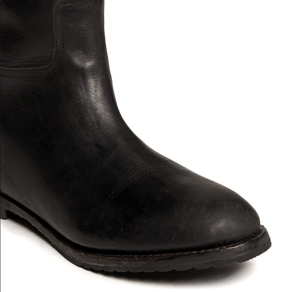 Ash | Shoes | Ash Prince Bias Black Leather Riding Boots 37 | Poshmark